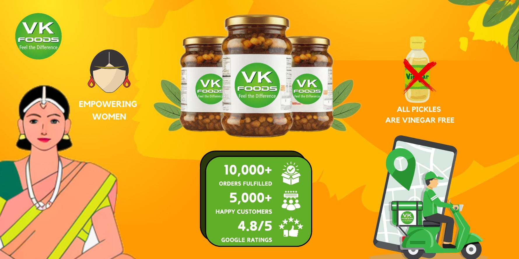 VK Foods | Karnataka's #1 Authentic Snacks & Ready-to-Eat Delights Online